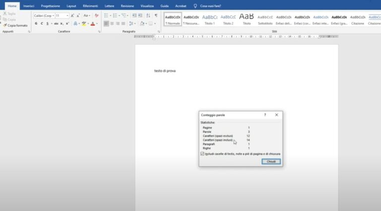 Come Contare I Caratteri Su Word