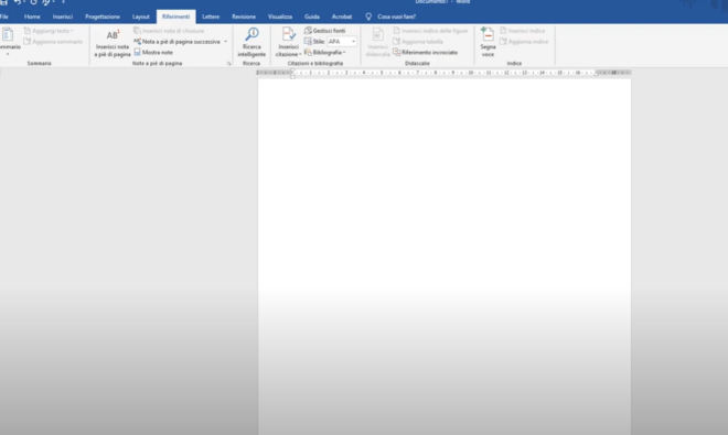 Come si mettono le note su Word